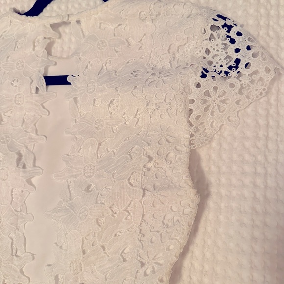 Franchesca’s | Dresses | White Lace Dress | Poshmark
